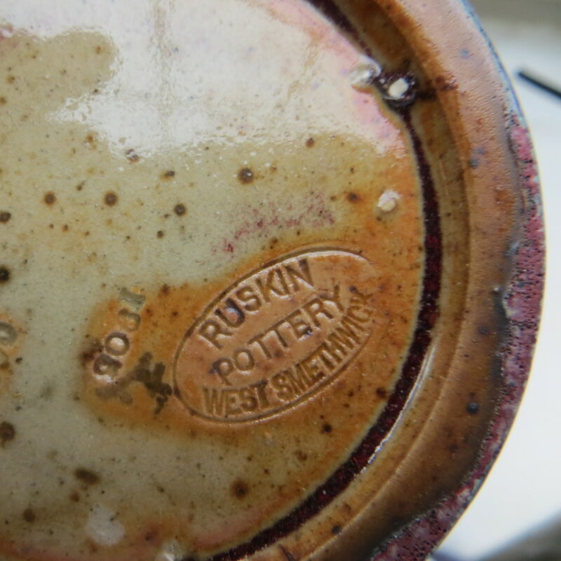 Marks And Labels - Ruskin Pottery