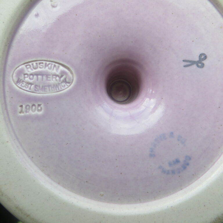 Marks And Labels - Ruskin Pottery